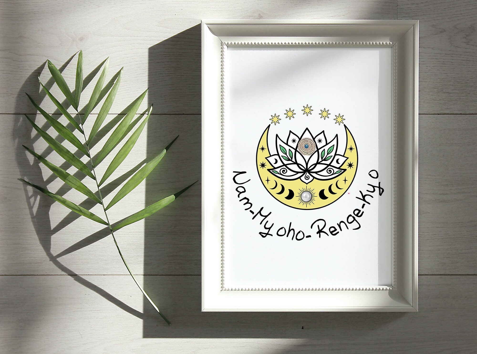 Nam Myoho Renge Kyo Japanese Prayer Chant Mantra "mystic Law of the ...