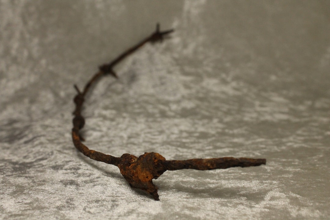 WW1 Somme Relic German Barbed Wire 17 Length Found Montauban France ...