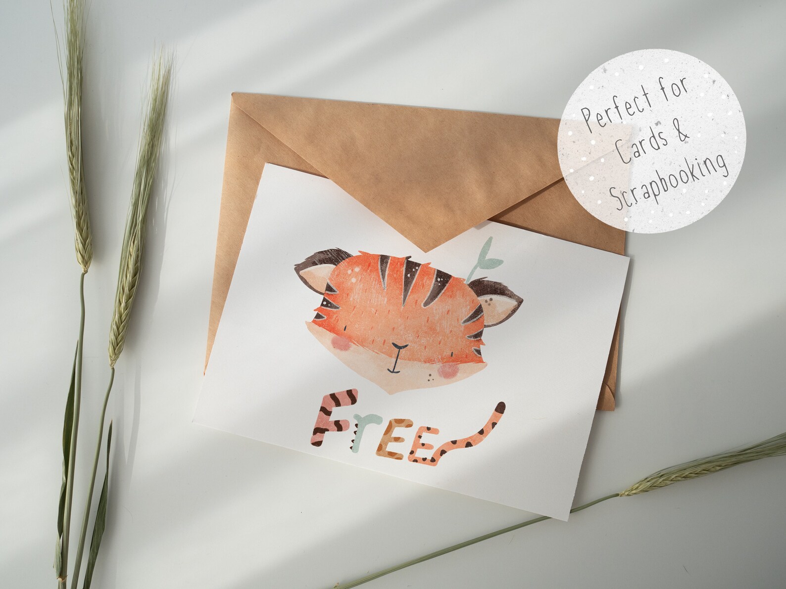 PNG for Sublimation Tiger PNG Cute Tiger Clipart Wild One - Etsy