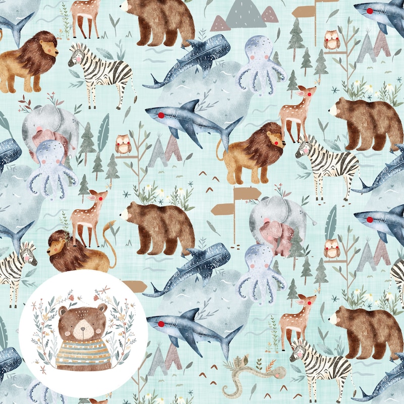 Animal Scrapbook - Etsy