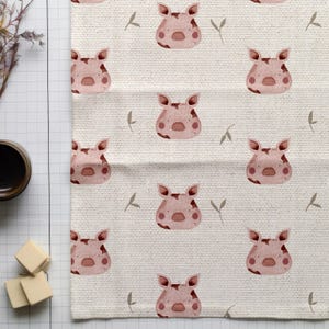 Pig Seamless File Animal Repeat Pattern for Kids Pig Design for Fabric ...