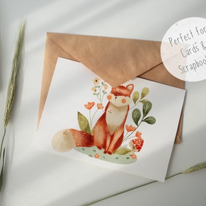 3 Fox Pngs for Sublimation Woodland PNG Set Forest Clipart Kid Clothing ...