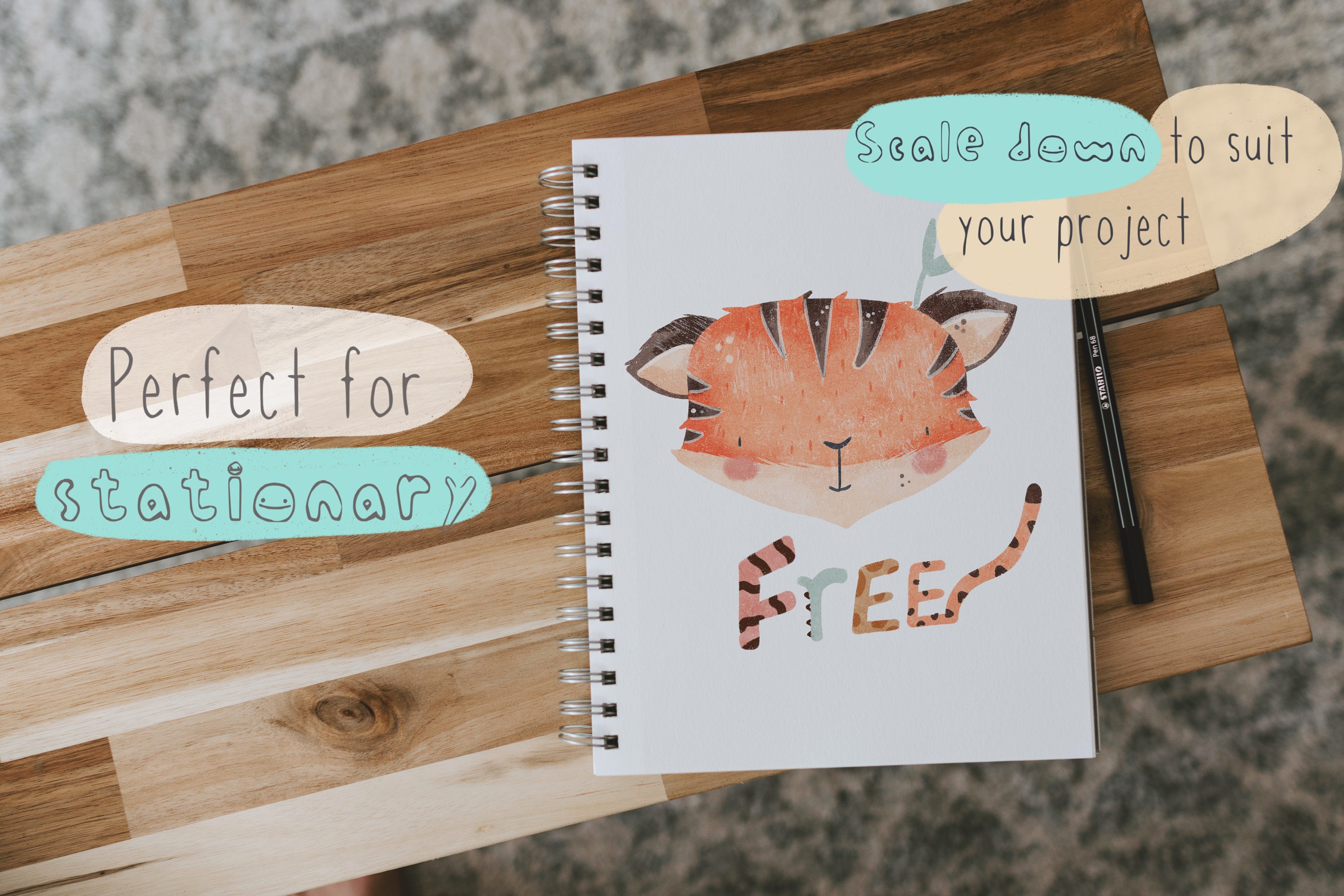 PNG for Sublimation Tiger PNG Cute Tiger Clipart Wild One - Etsy