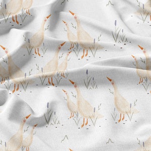 Seamless Pattern Farm Animals Seamless Duck Repeating Pattern for ...