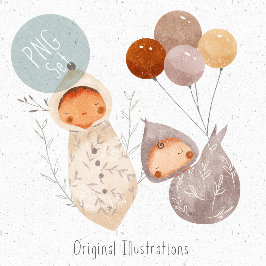 Set of 2 Pngs for Sublimation Newborn PNG Baby Clothing New Baby Png ...