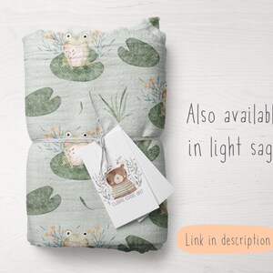 Seamless Pattern Frog Seamless Digital Paper Frog Scrapbook Paper ...