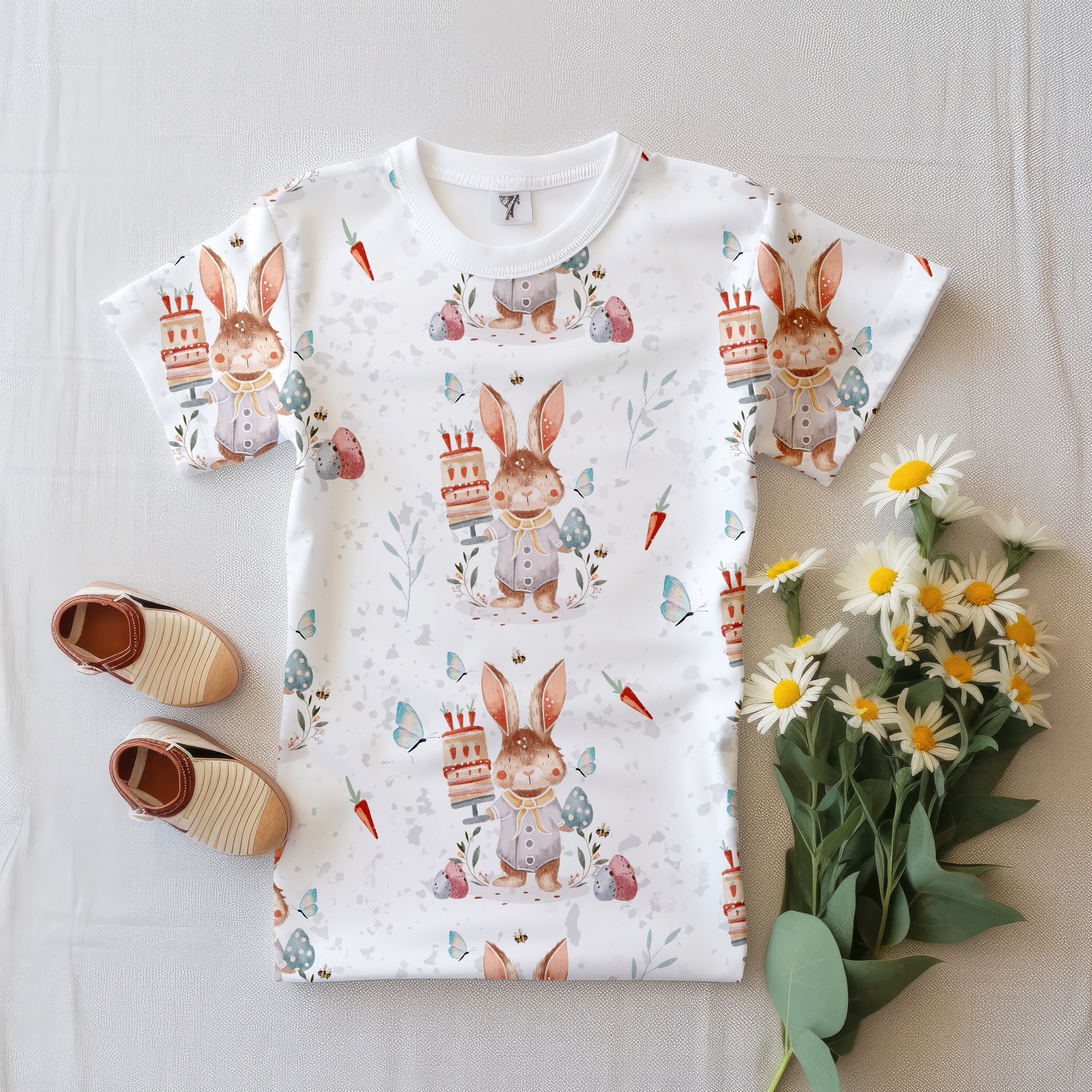Easter Seamless Pattern Easter Repeat Pattern for Fabric Spring ...