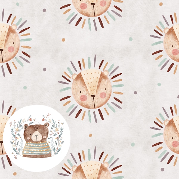 Baby Pattern Fabric - Etsy