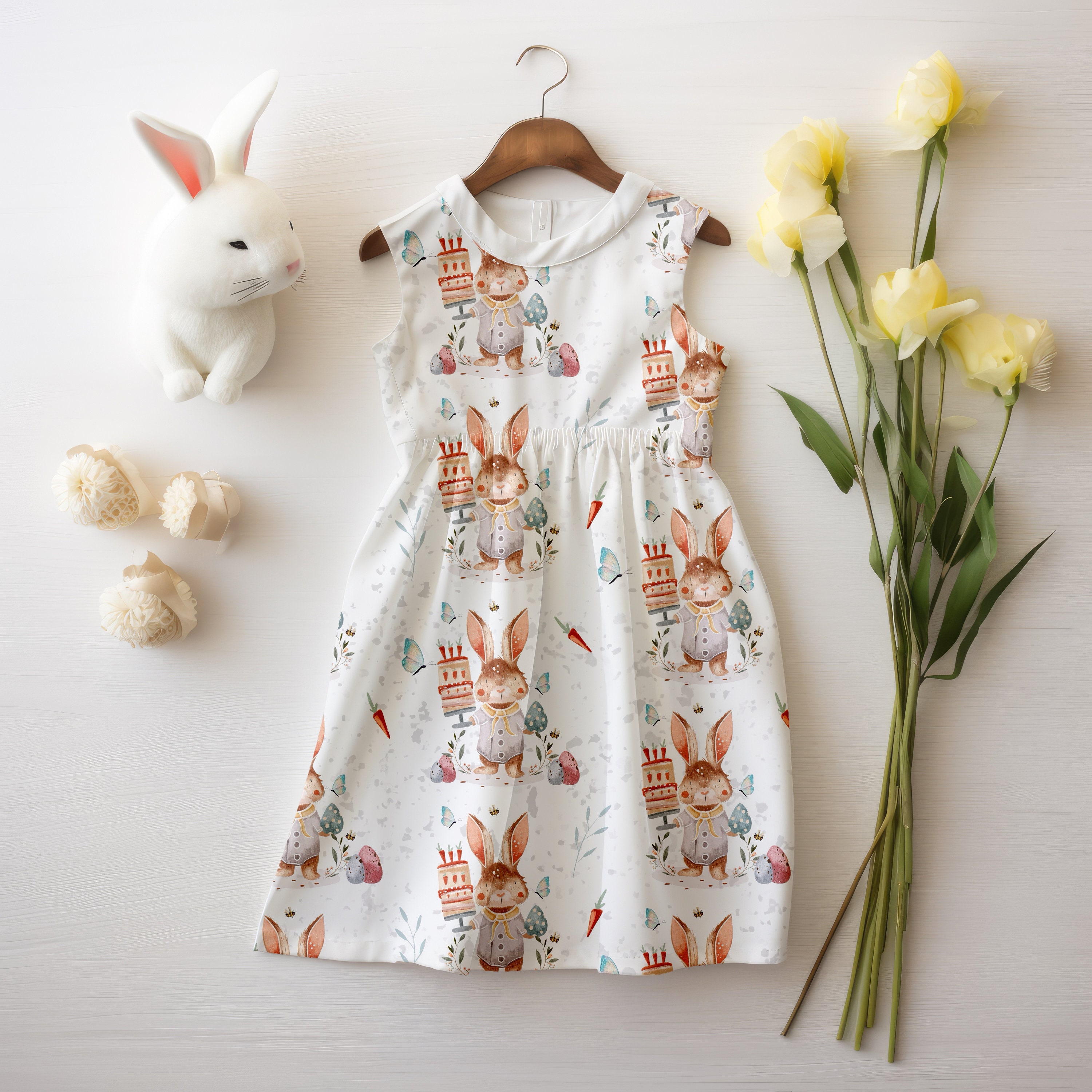 Easter Seamless Pattern Easter Repeat Pattern for Fabric Spring ...