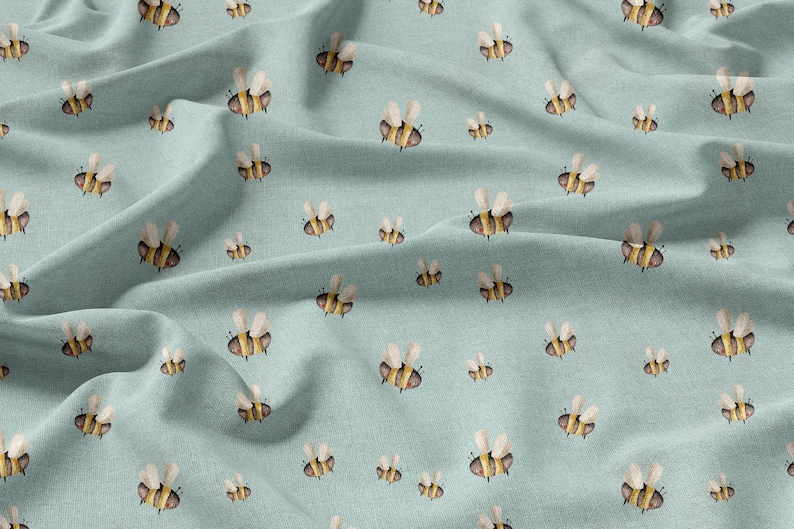 Bumblebee Seamless Pattern Minimal Digital Paper White Seamless ...