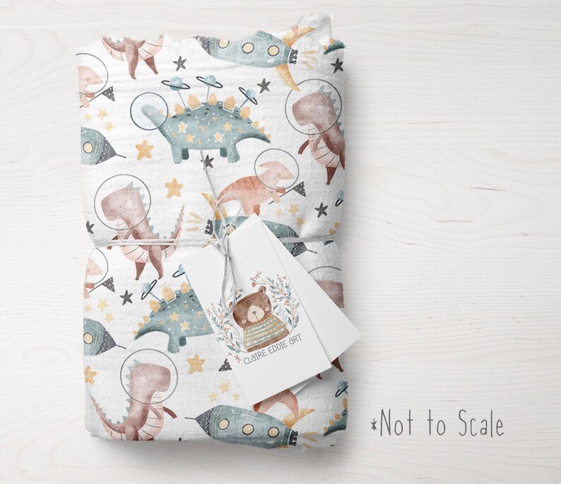 Seamless Pattern Space Seamless Digital Paper Seamless Pattern Dinosaur ...