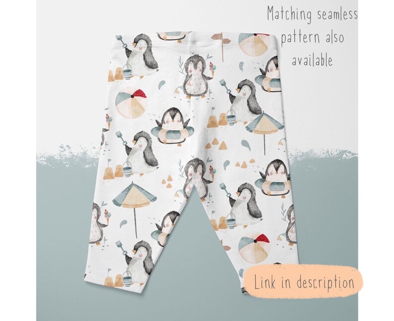 Penguin Sublimation PNG Summer Clipart Water Ring Png Cute - Etsy