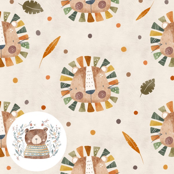 Lion Head Paper - Etsy
