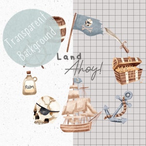 PNG for Sublimation Pirate PNG Sailor Clipart Nautical Graphic Pirate ...