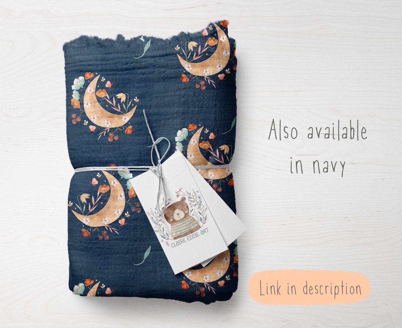 Moon Seamless Pattern Moon Digital Paper FLORAL Moon Scrapbook - Etsy