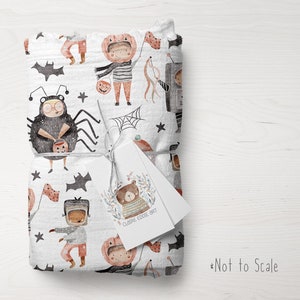 Halloween Seamless File Kids Halloween Repeat Pattern for Fabric Spooky ...