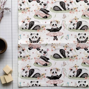 Panda Seamless Pattern Safari Kids Repeating Pattern for Fabric Baby ...