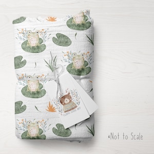 Seamless Pattern Frog Seamless Digital Paper Frog Scrapbook Paper ...