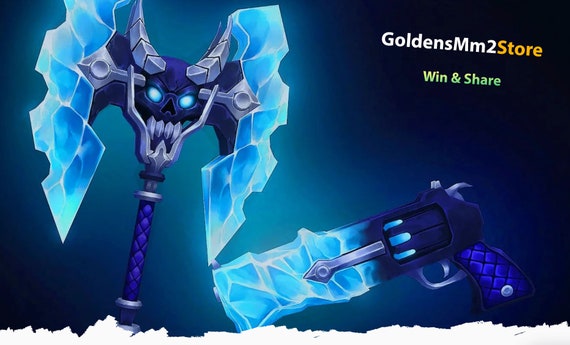 Roblox Murder Mystery 2 MM2 Ice Breaker Set read Description - Etsy