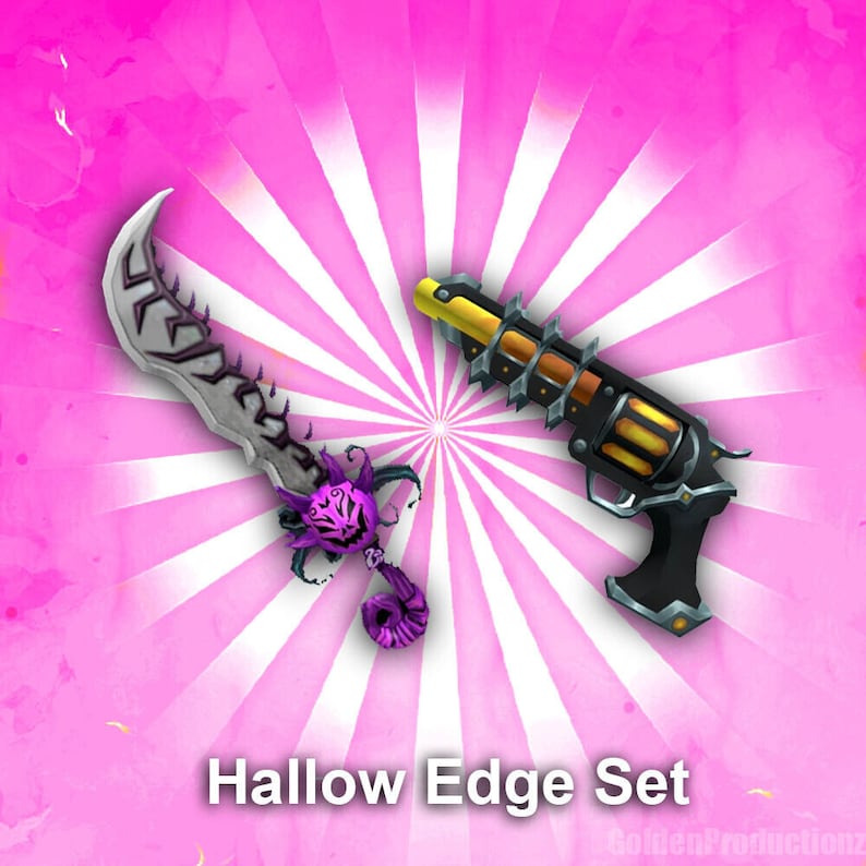 Roblox Murder Mystery 2 MM2 Hallow Edge Set read Description - Etsy