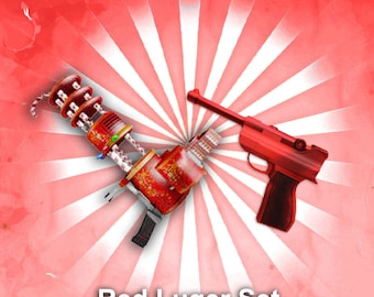 Roblox Red Luger - Etsy