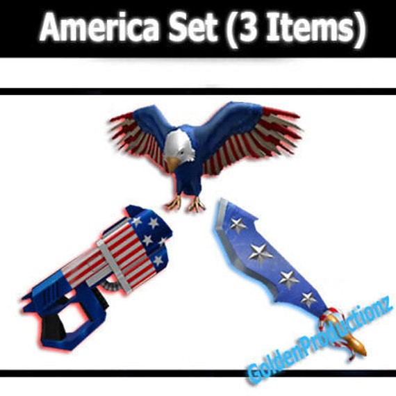Roblox Murder Mystery 2 MM2 American Set read Description - Etsy