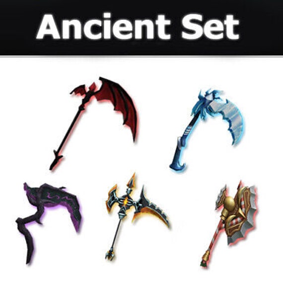 Roblox Murder Mystery 2 MM2 Ancient Set read Description - Etsy