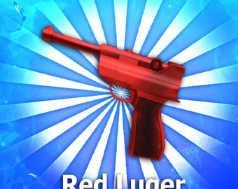 Roblox Red Luger - Etsy