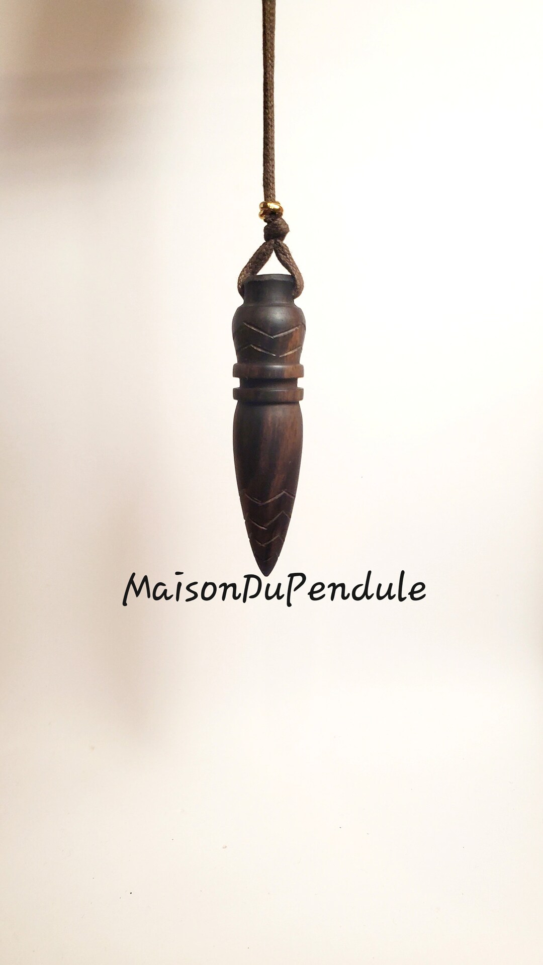 Weighted Egyptian Pendulum in Ebony Wood From Gabon - Etsy