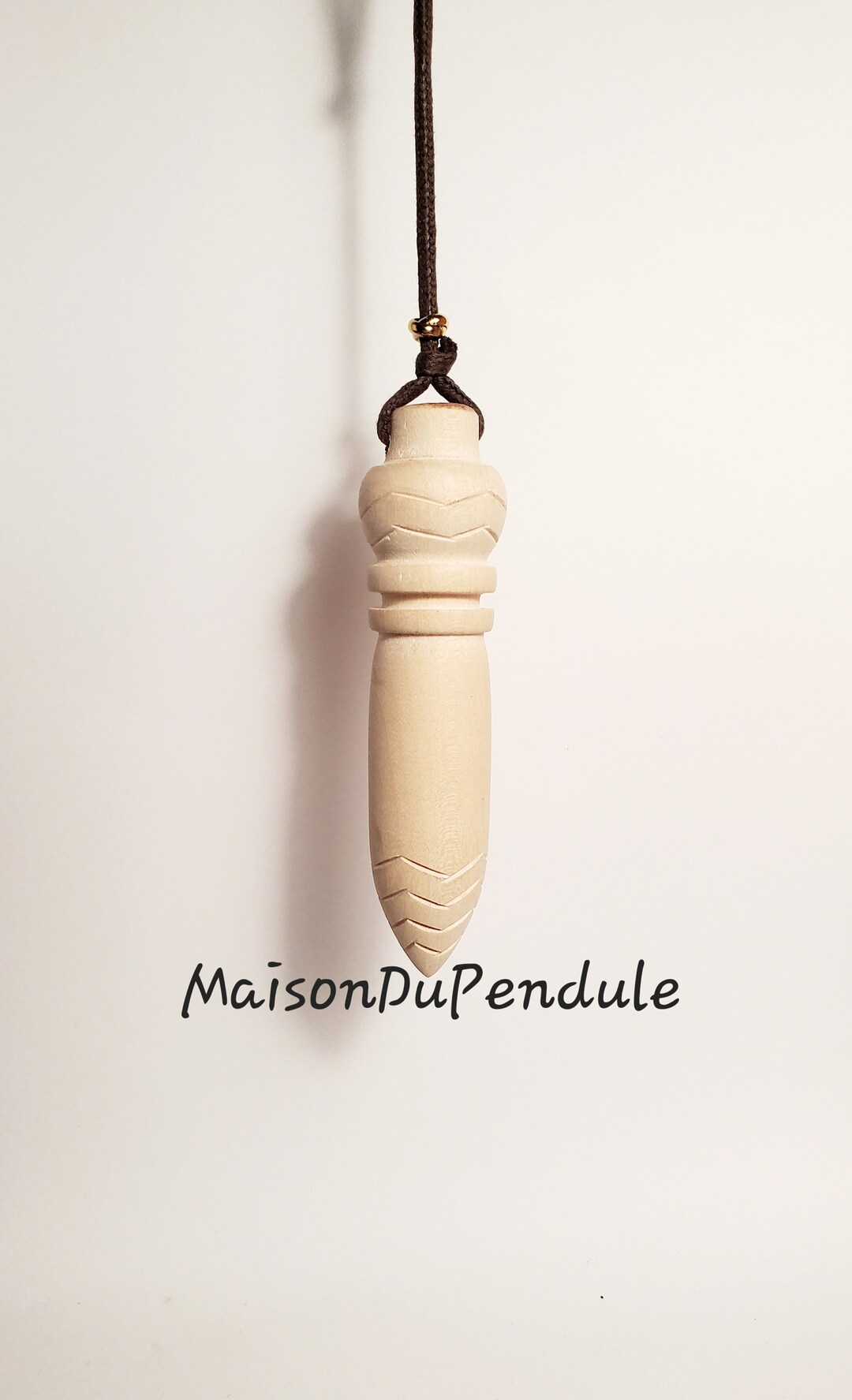 Mini Thot Pendulum, Egyptian Pendulum in Maple Wood From the Jura ...