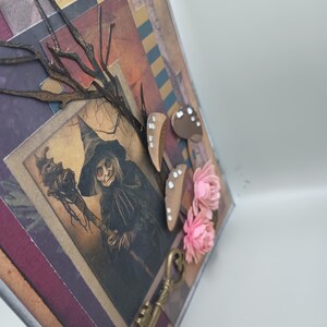 Handmade Greeting Card Witch - Etsy