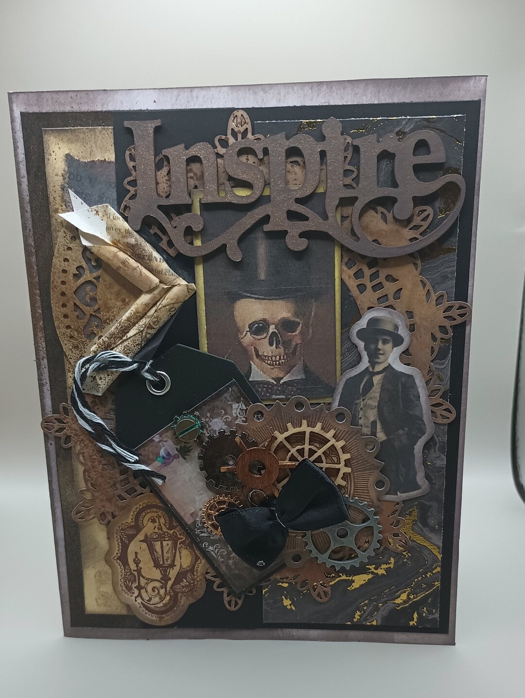 Greeting Card "inspire" Dark Art - Etsy