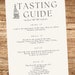 Printable Wine Tasting Scoresheet and Tasting Guide - Etsy