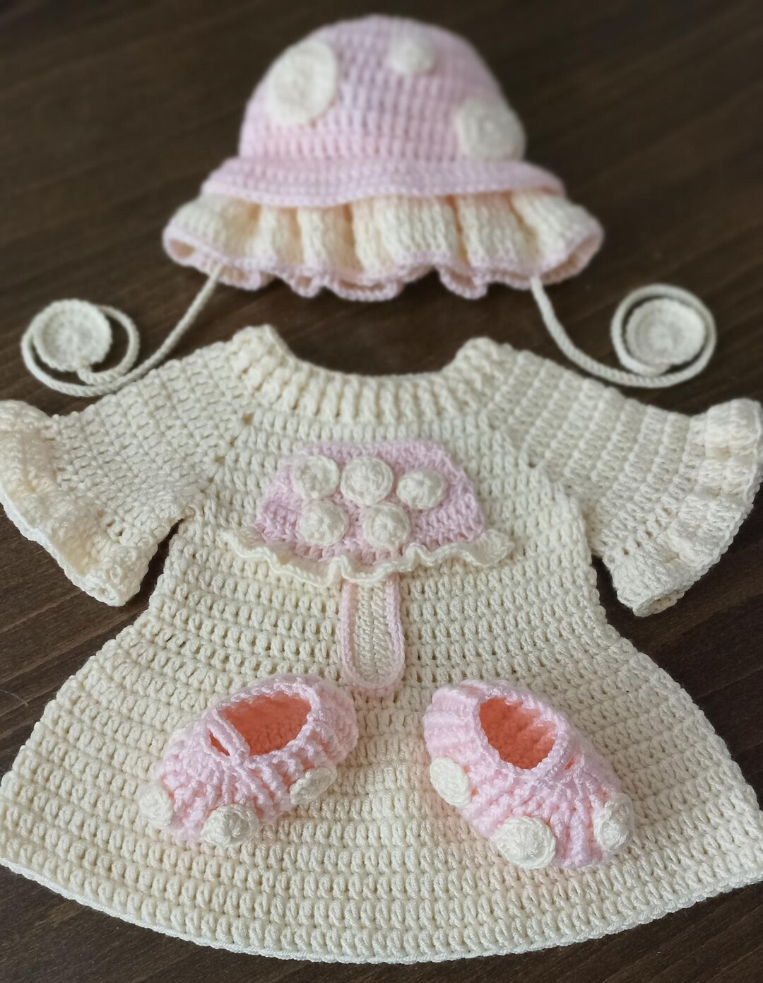 Newborn Girl Helloween Baby Costume Mushroom Baby Costume, Newbor ...