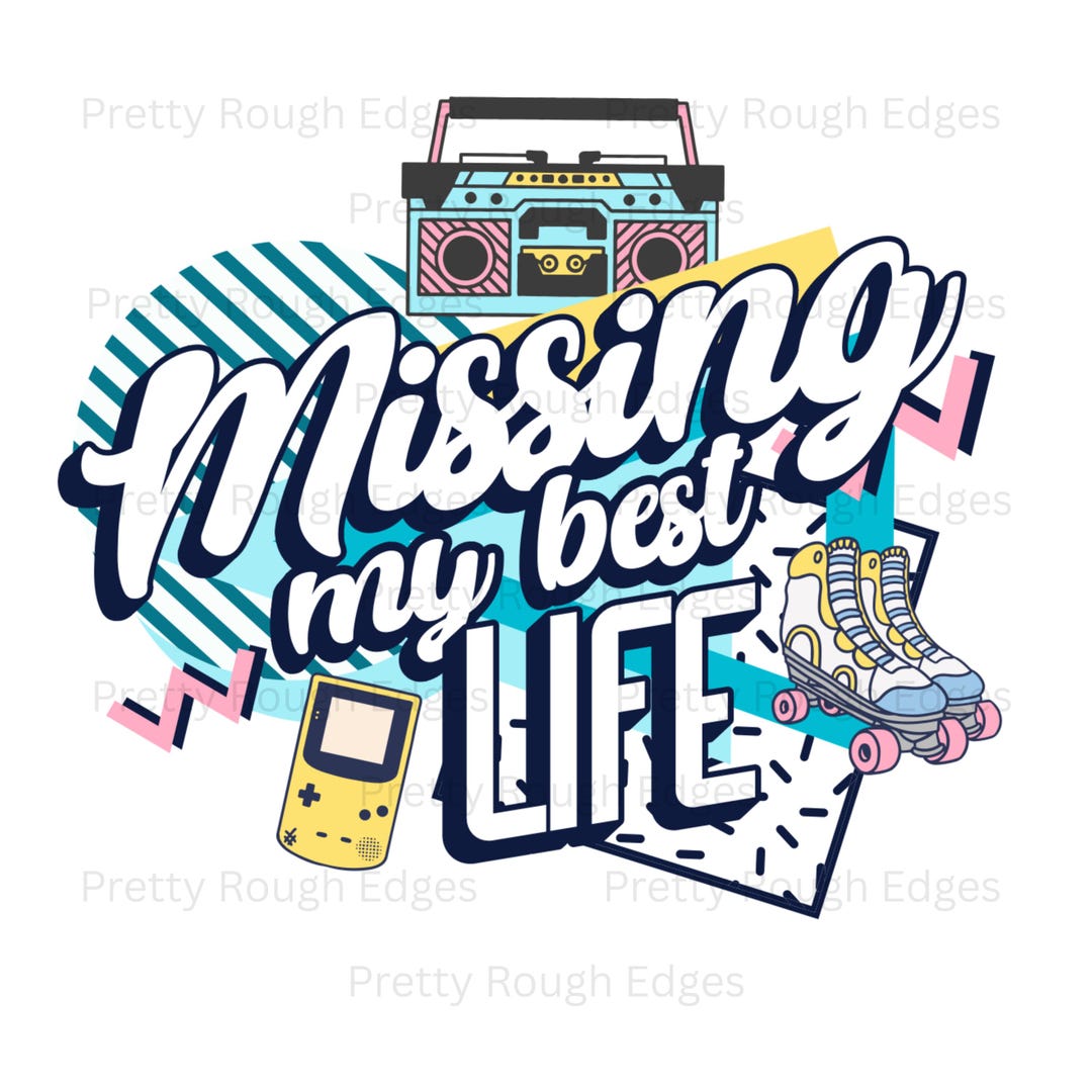 80's Nostalgia Pop Art, POD Digital Files, 80's 90's Retro, Vintage ...