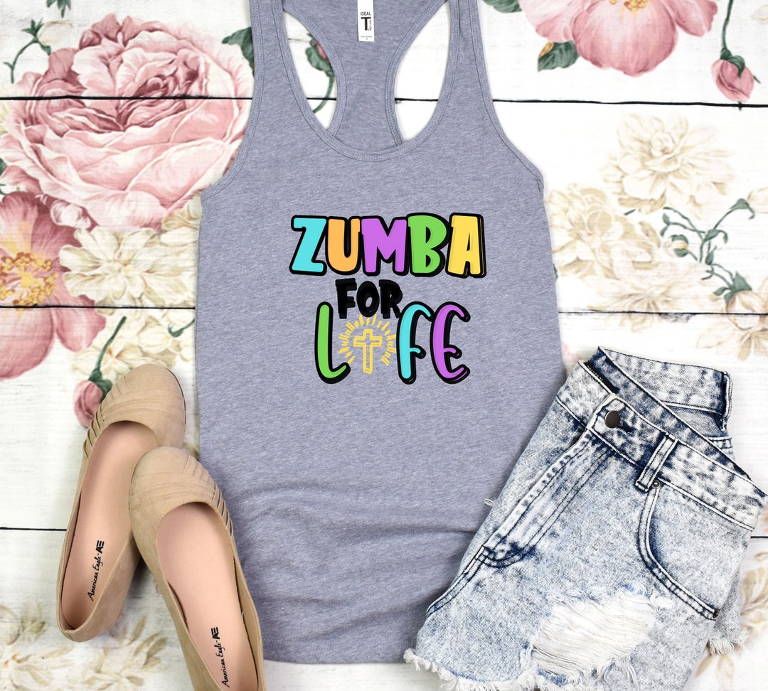 Zumba Tank Top, Zumba Lover, Funny Workout Shirt, Zumba T-shirt ...