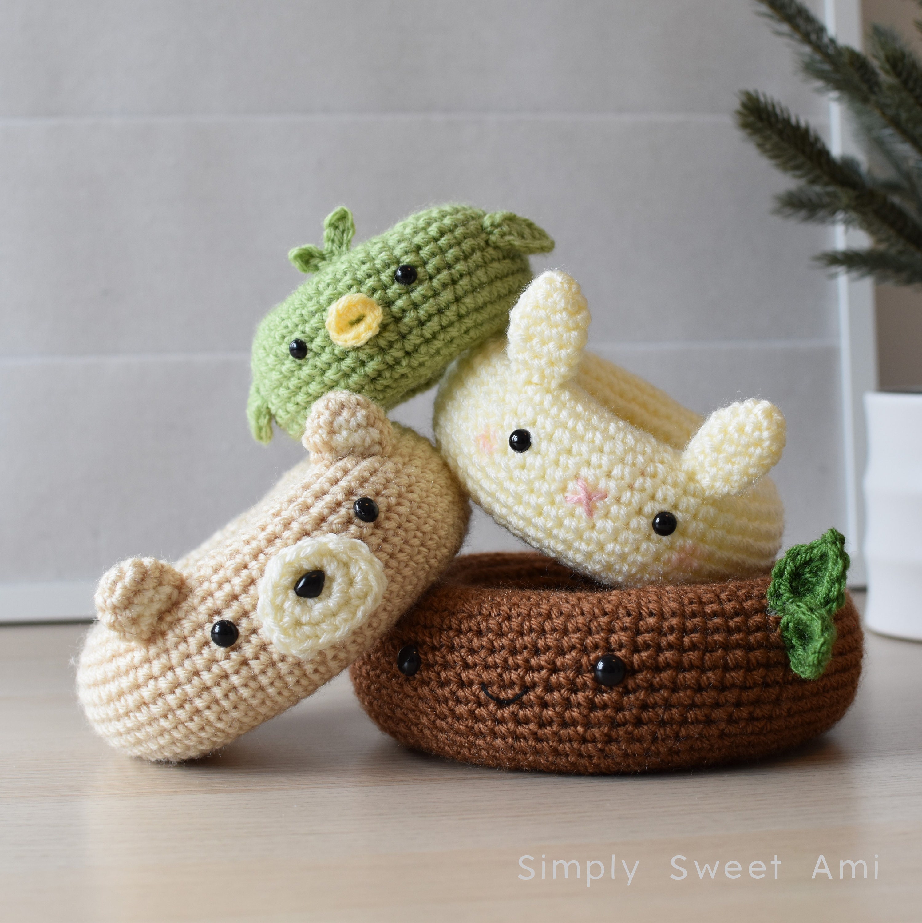 Forest Friends Amigurumi Crochet Pattern - Etsy Canada