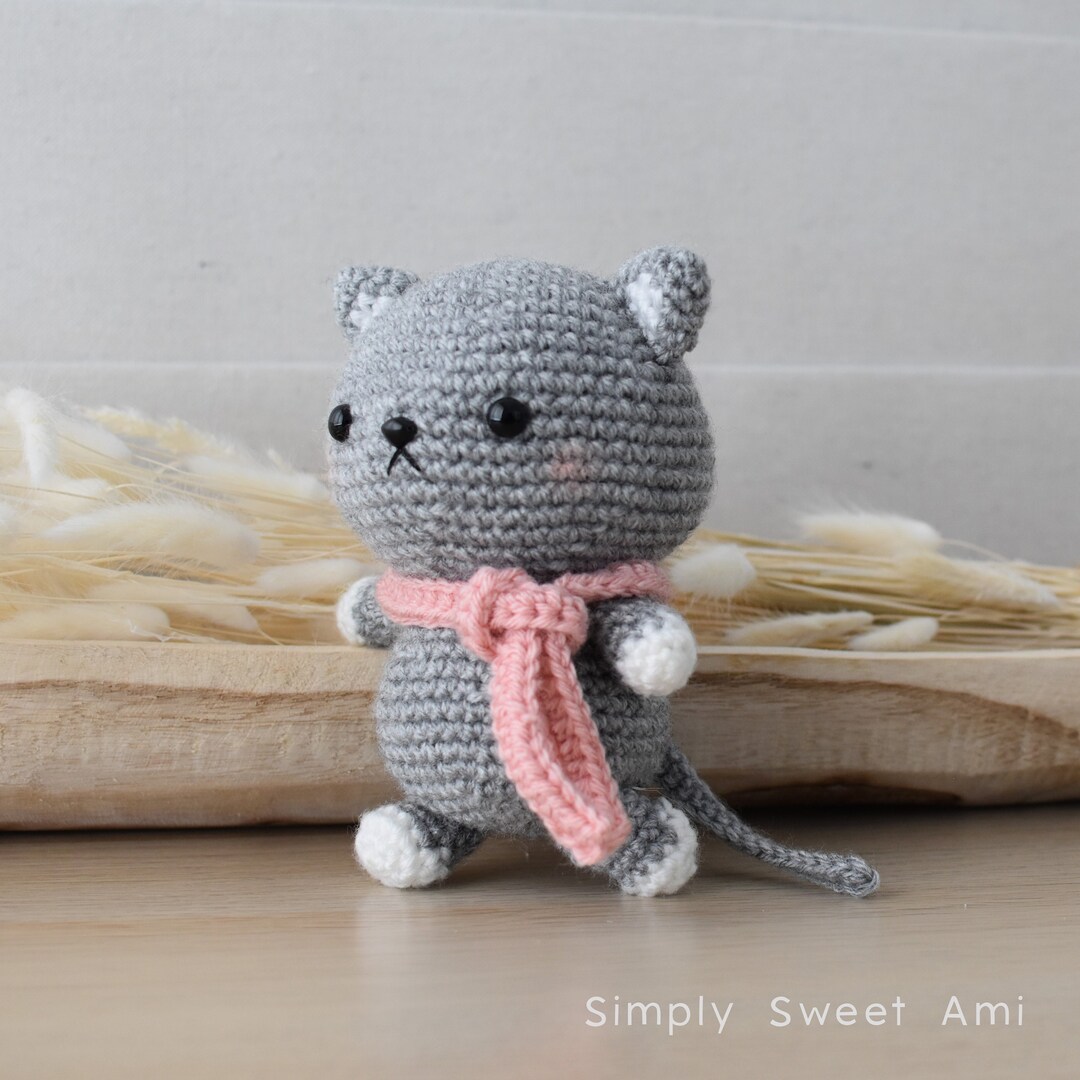 Kitty Amigurumi Crochet Pattern - Etsy