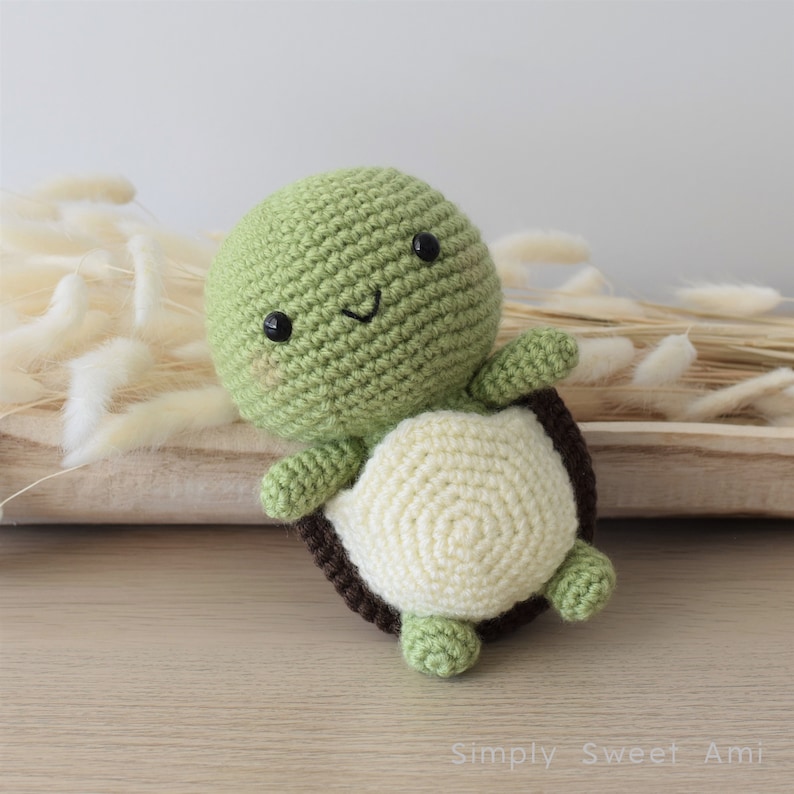 Turtle Amigurumi Crochet Pattern - Etsy