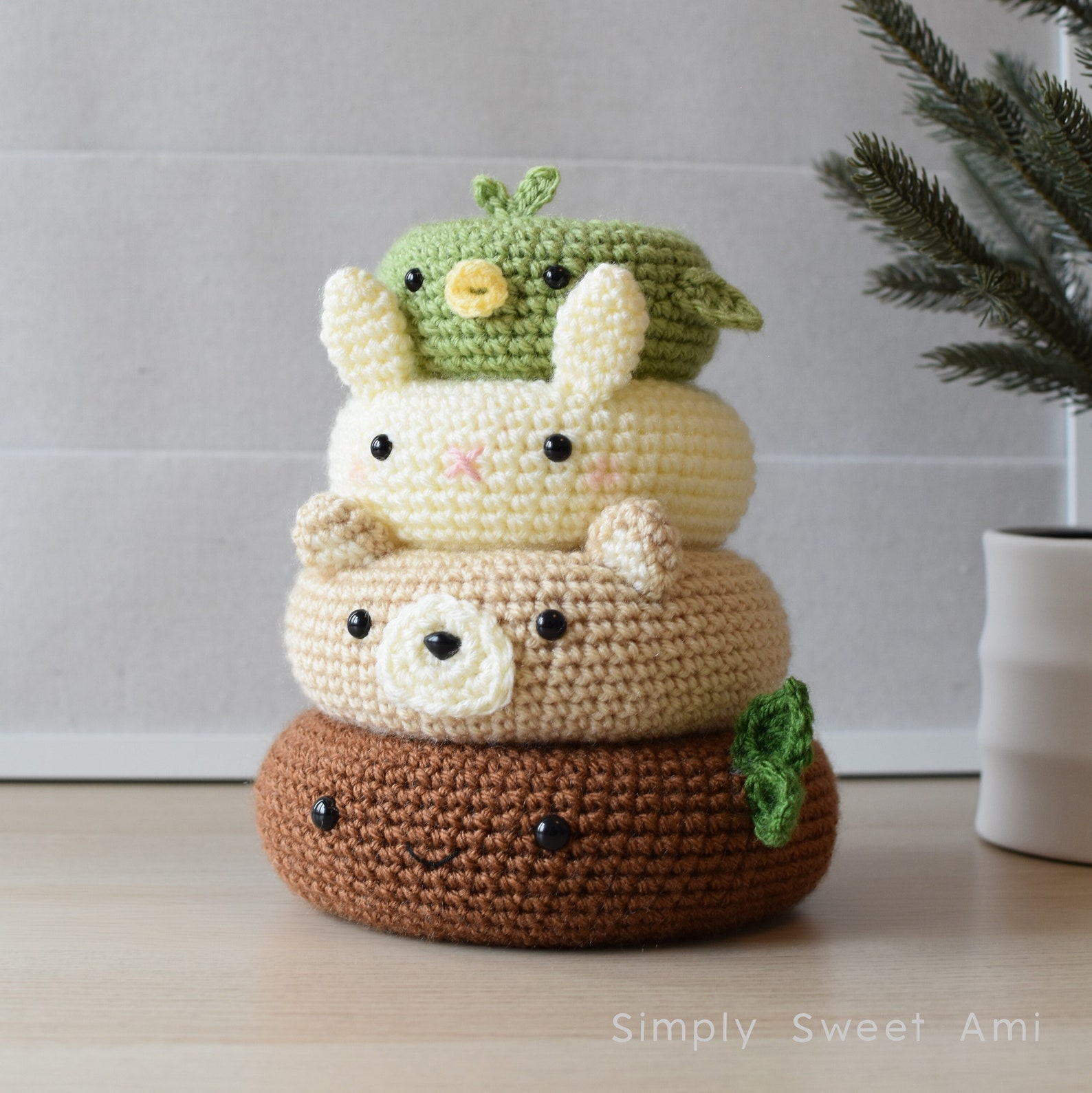 Forest Friends Amigurumi Crochet Pattern - Etsy Canada