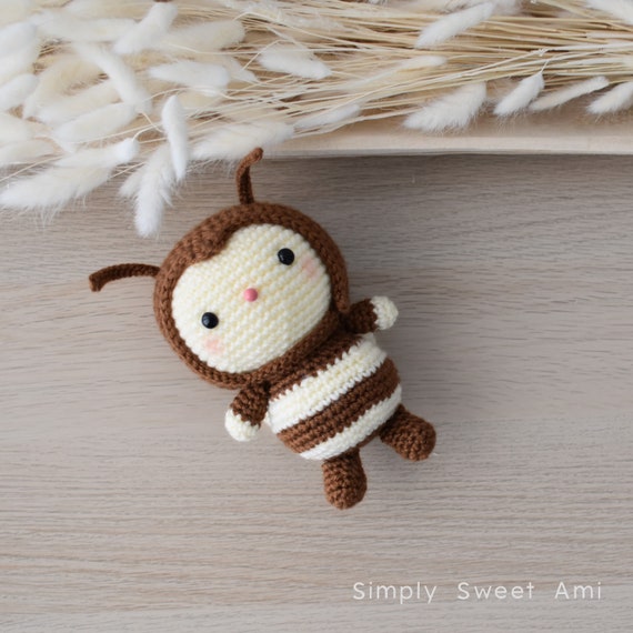Bee Amigurumi Crochet Pattern - Etsy