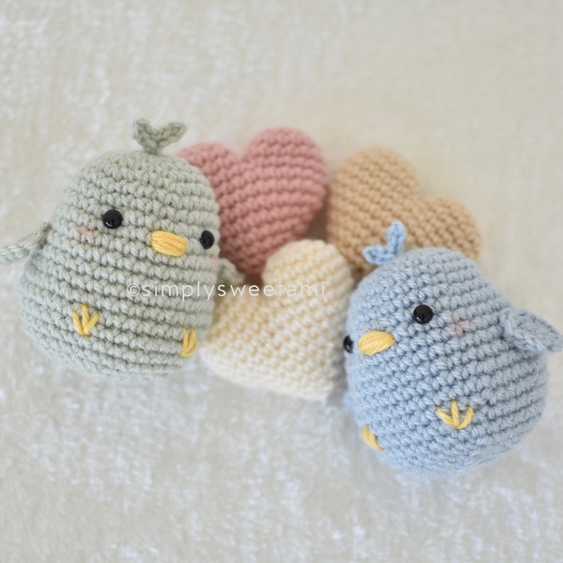 Love Birds Amigurumi Crochet Pattern - Etsy
