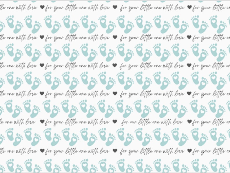 Baby Boy Gift Wrapping Paper - Etsy