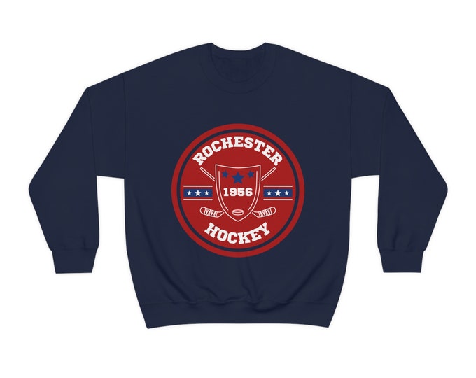 Rochester NY Americans Amerks Hockey Jersey Red White Blue AHL #3 Youth ...