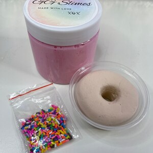 DIY Clay Donut Slime With Rainbow Sprinkles - Etsy