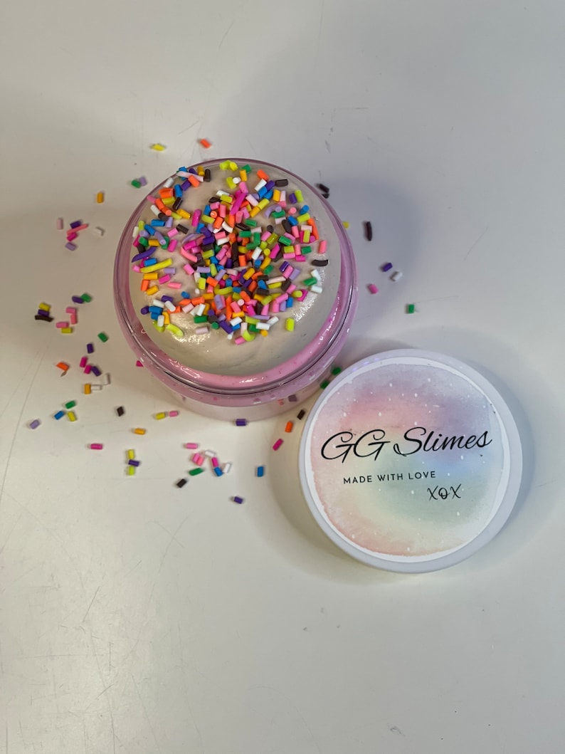 DIY Clay Donut Slime With Rainbow Sprinkles - Etsy