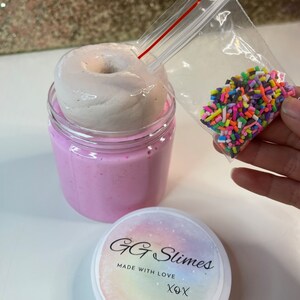 DIY Clay Donut Slime With Rainbow Sprinkles - Etsy