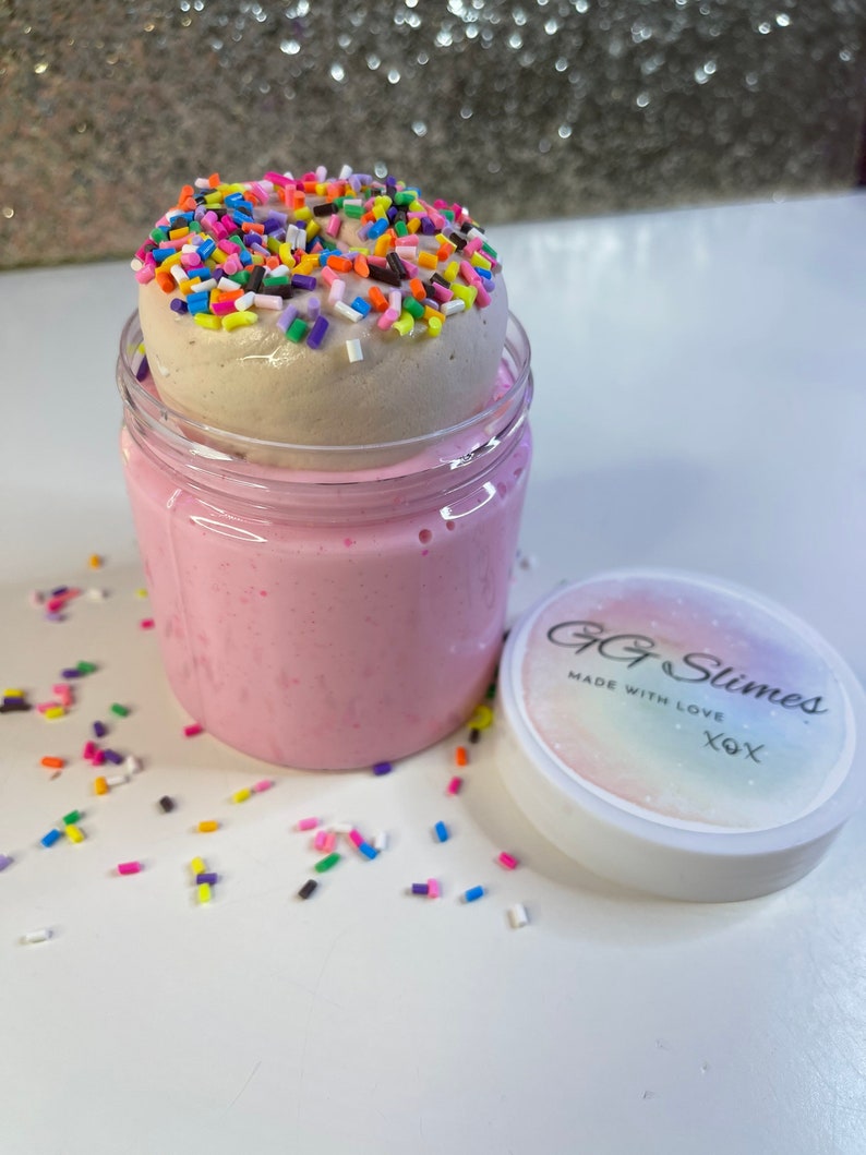 DIY Clay Donut Slime With Rainbow Sprinkles - Etsy