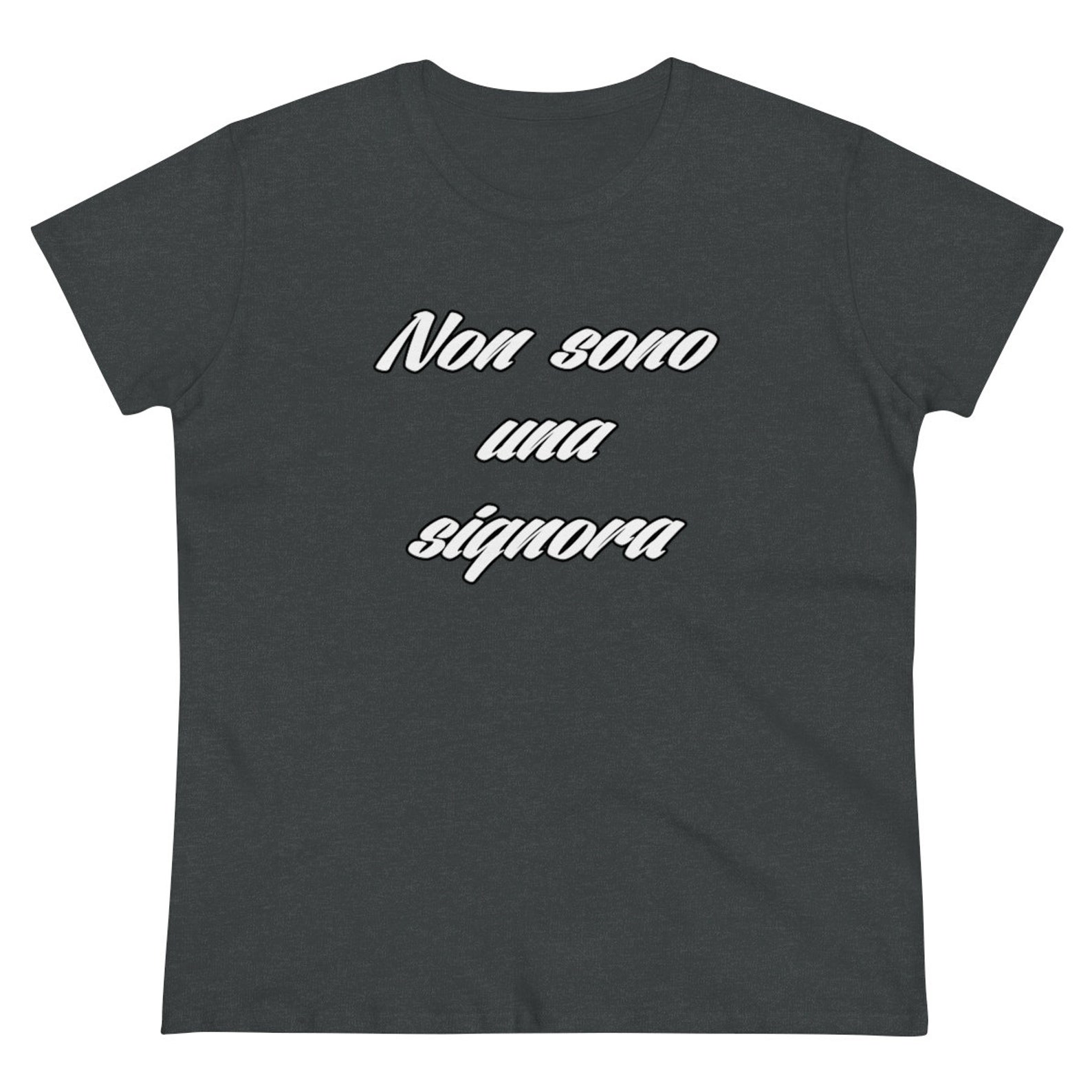 NON SONO Una SIGNORA - Ladies Fit / Bertè / Cool / Italiano / Canzone ...