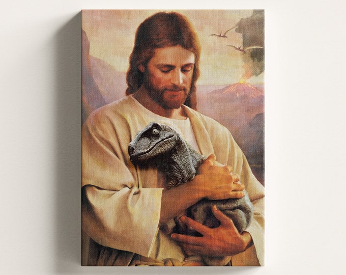 Nativity or T-rex Holiday Ornament - Etsy